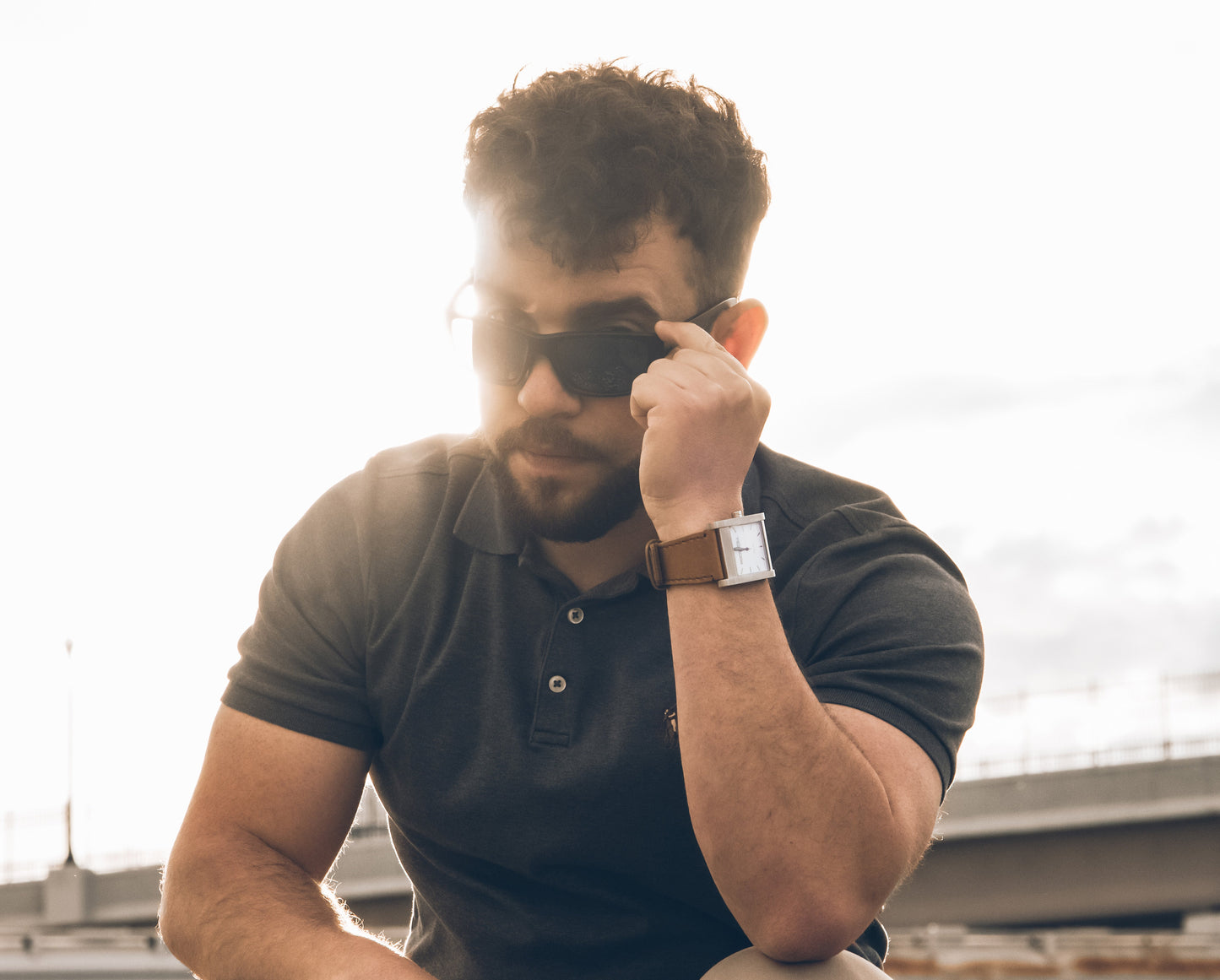 Rook (Silver/Black) Watch – FirePits.Store