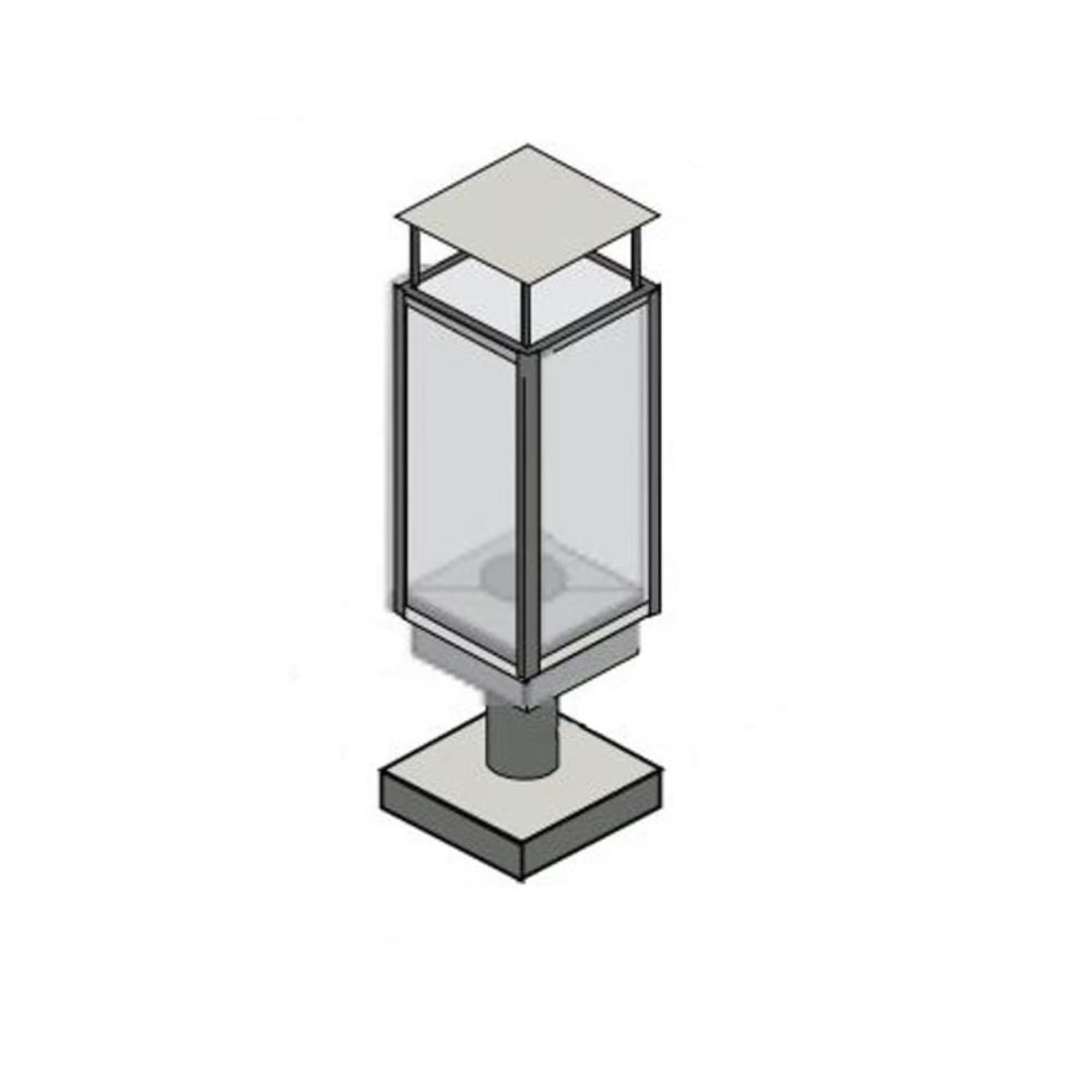 Tempest Torch Pillar Mount Assembly – FirePits.Store